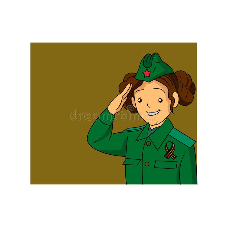 Muchacha rusa linda ilustración del vector. Ilustración de santo - 91374746