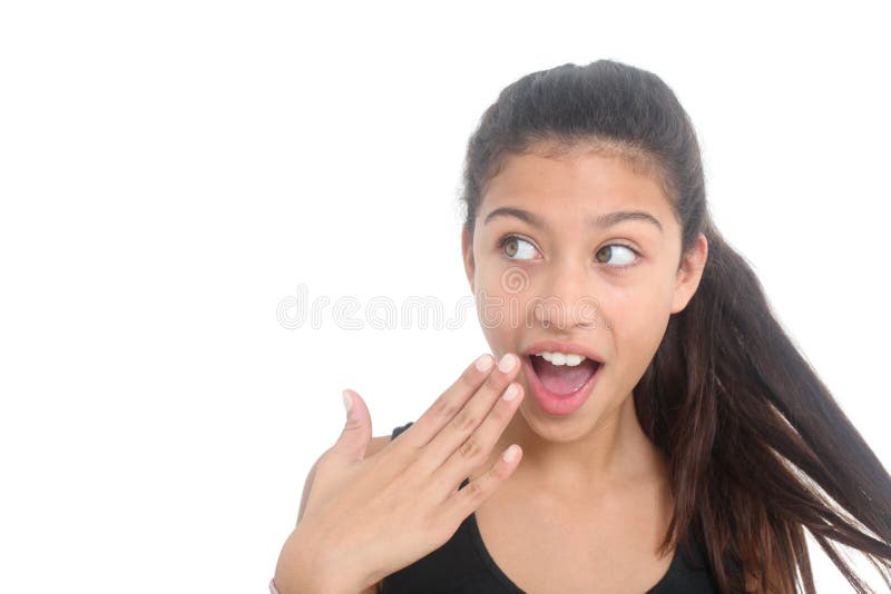Muchacha sorprendida imagen de archivo. Imagen de muchacha - 53450903