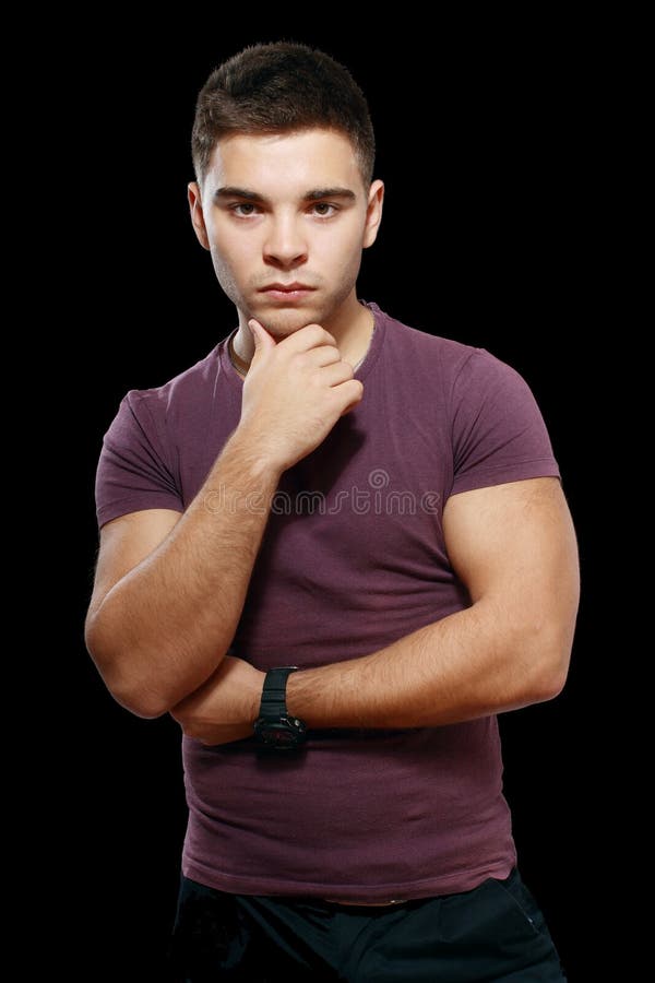 Muchacho joven imagen de archivo. Imagen de atractivo - 34684479