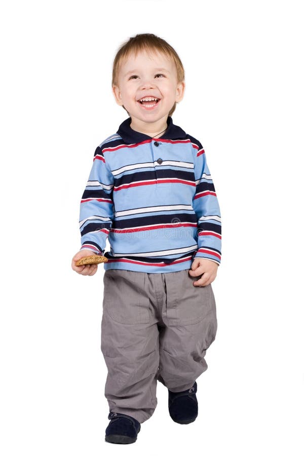 Muchacho preescolar feliz imagen de archivo. Imagen de interior - 35008907