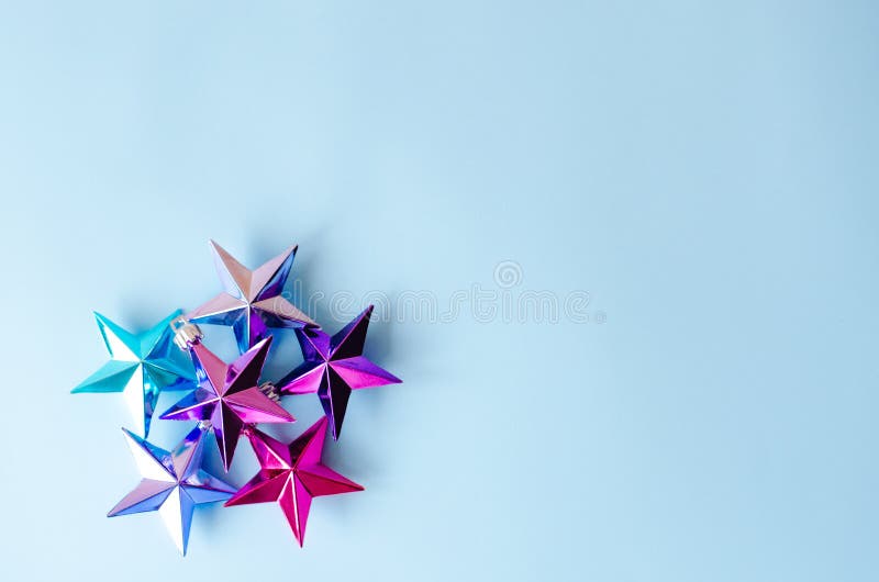 Muchas Estrellas En La Forma De Una Estrella Grande Imagen de archivo ...