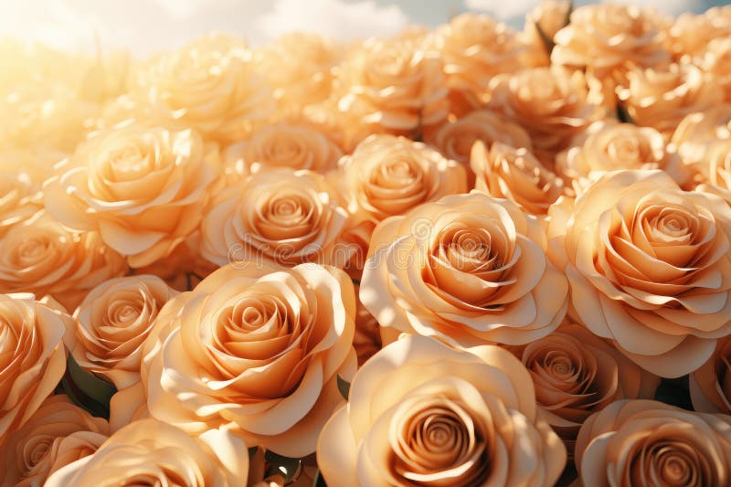 Muchas Rosas. Un Gran Ramo De Rosas. Rosas Rosas Rosas. Stock de ...