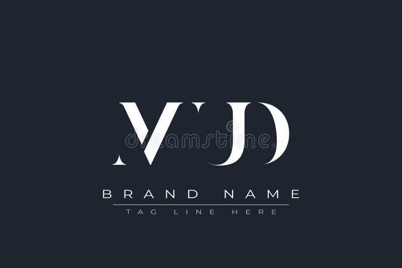MUD Abstract Letter Logo Design Stock Vector - Illustration of icon ...