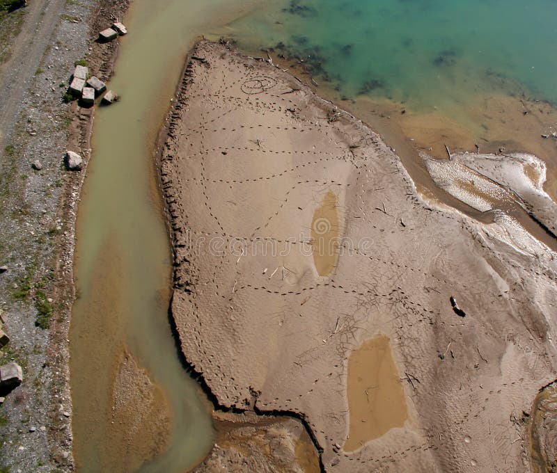 Mud area in Caucasus stock photo. Image of everglade - 190394922