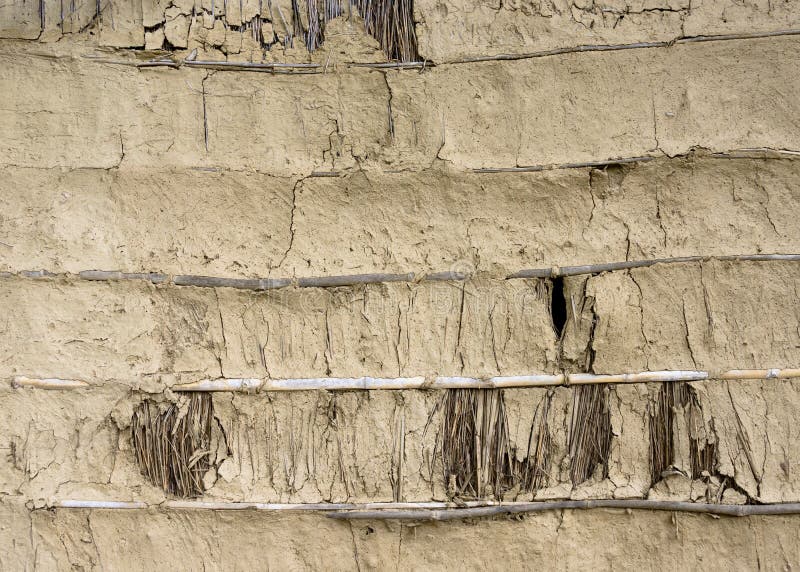 Mud wall texture stock photo. Image of adobe, texture - 31812666