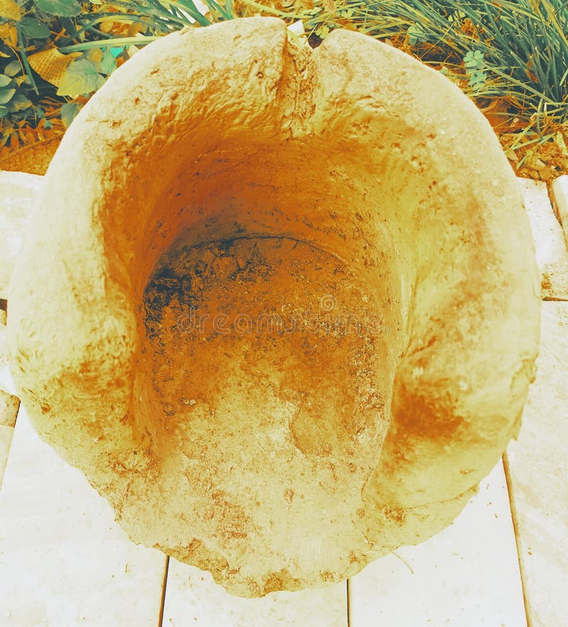 A Mud Based Hand Made Stove for Cooking Stock Photo - Image of based ...