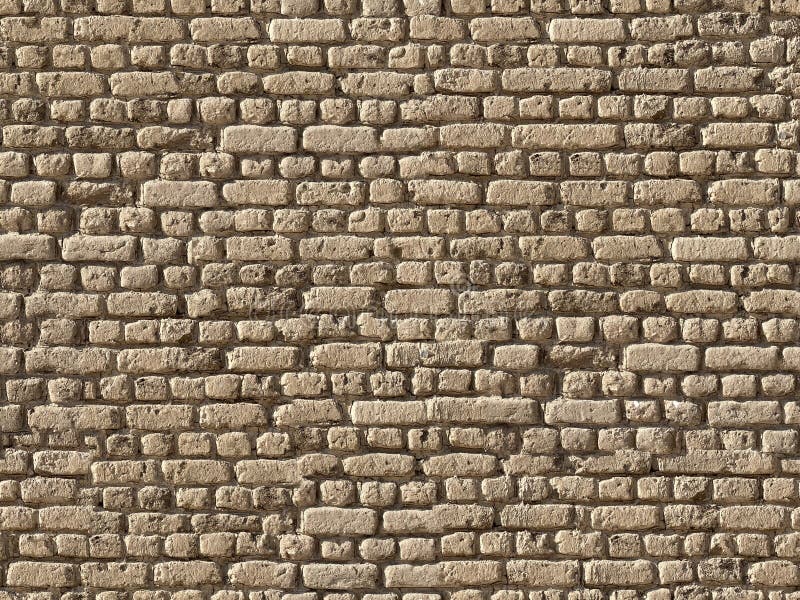 Mud Brick Seamless Texture Wall Egypt Stock Image - Image of africa ...