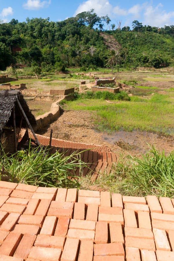 Mud bricks stock image. Image of wall, construction, house - 23574929