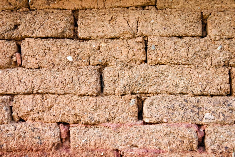 Mud bricks stock image. Image of kiln, earth, husk, adobe - 7090847