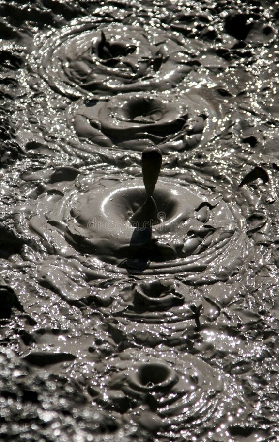 Mud Bubble,New Zealand stock image. Image of dirty, activity - 14327273