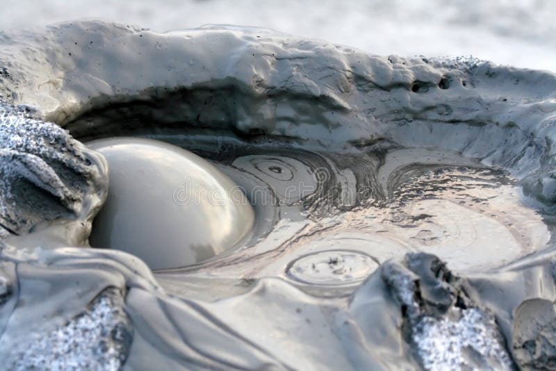 Mud Bubbles stock image. Image of bizarre, natural, selenian - 10725869
