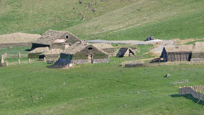 Mud Clay and Stone House Ireland Stock Photo - Image of brick, ancient ...