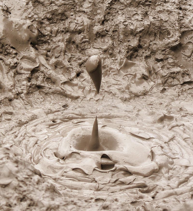 Mud drop in suspension stock image. Image of crust, explosion - 14017649
