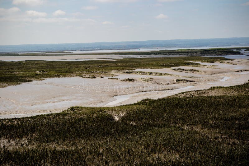Mud Flats when the Tide is Out Stock Photo - Image of seafront, water ...