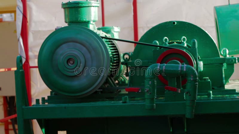 Mud Handling Equipment Drilling Circulation System Stock Footage ...