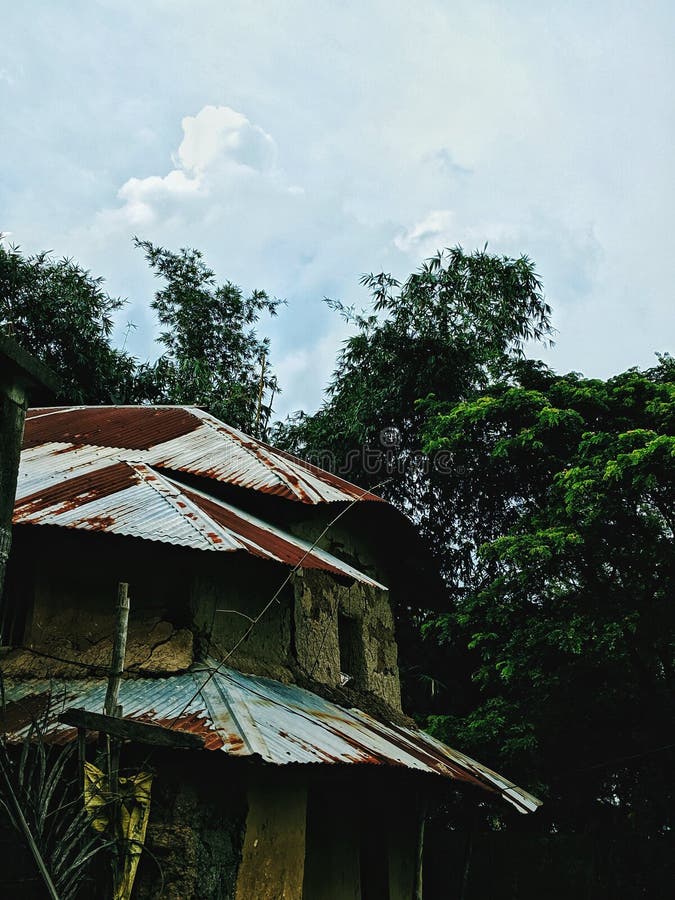 A Mud House in a Rural Area Editorial Image - Image of front, area ...