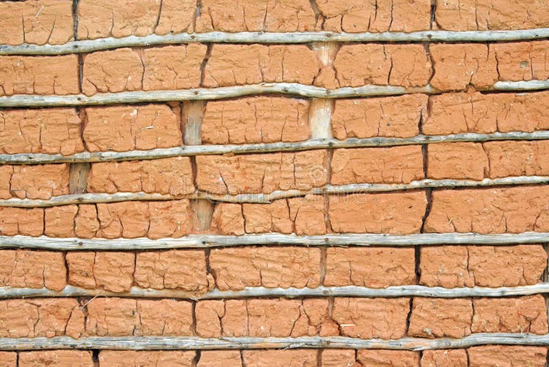 Mud house (Texture) stock photo. Image of brickwork, wall - 23540760