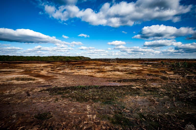 Mud Left after Construction Stock Image - Image of environment ...