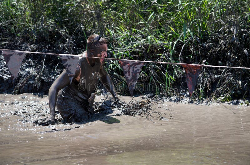 Mud man stock photo. Image of indiana, muddy, people - 25882446