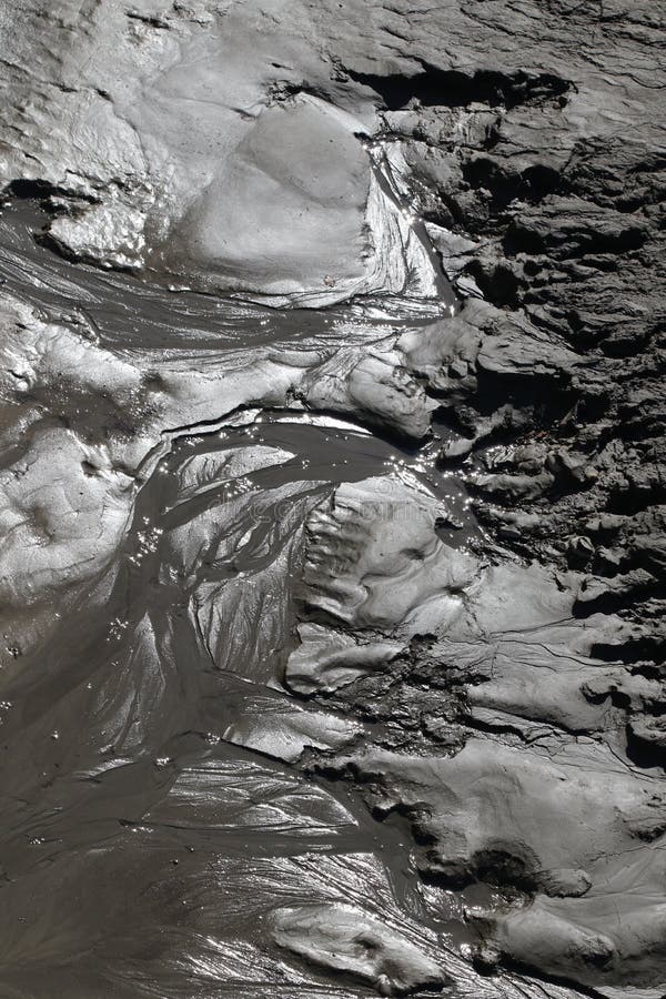 Mud residue in a river stock image. Image of muddy, dirt - 199435731