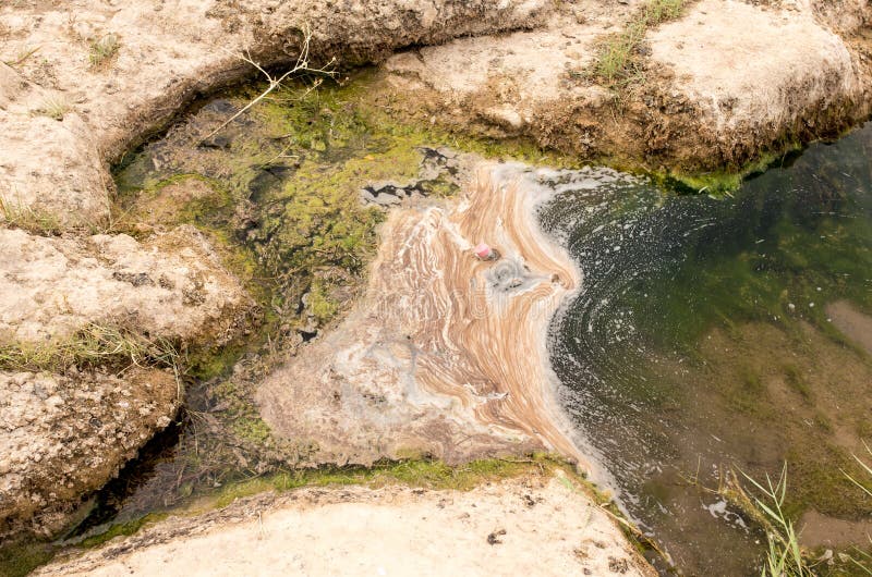 Mud in the river in nature stock image. Image of nature - 112103643