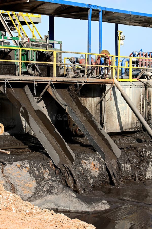 Tree and oil drilling rig stock photo. Image of black - 6895372