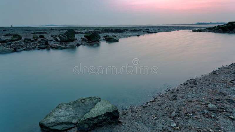 Mud stone stock photo. Image of green, dawn, ocean, heaven - 25878012