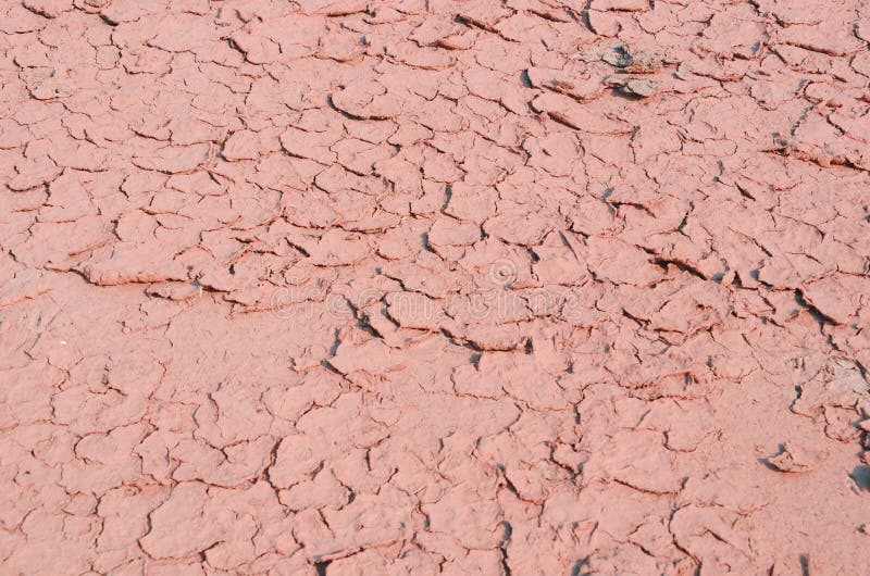 Red Mud Texture, Cracked Surface Stock Photo - Image of surface, close ...
