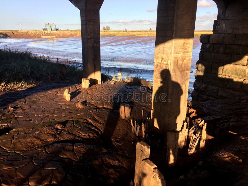 Mud under the bridge stock photo. Image of canada, water - 78765050