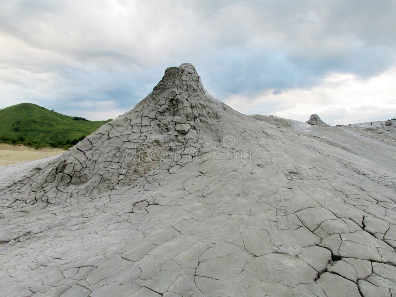 Mud volcano stock image. Image of active, landscape, eruption - 74322659