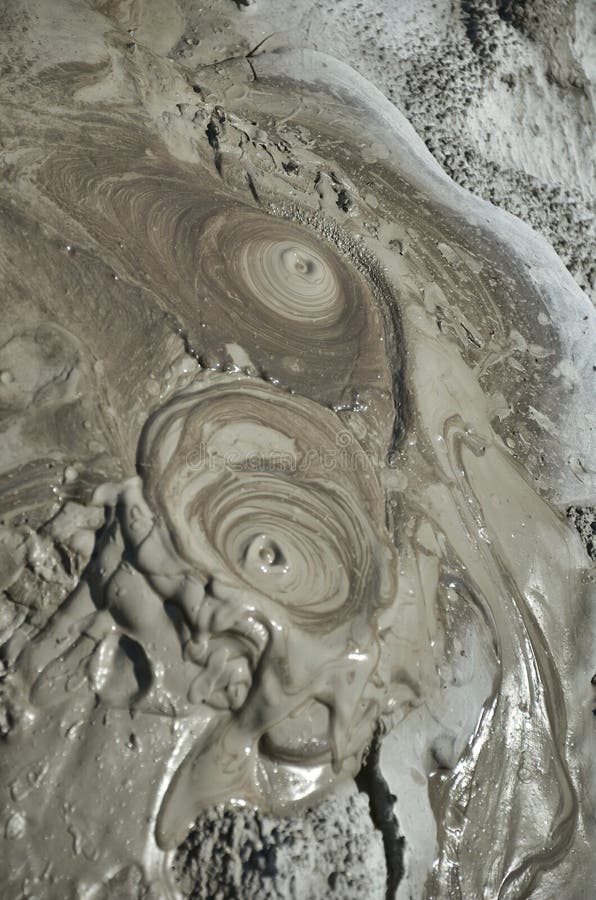 Mud volcano formations stock photo. Image of shape, hole - 23668484
