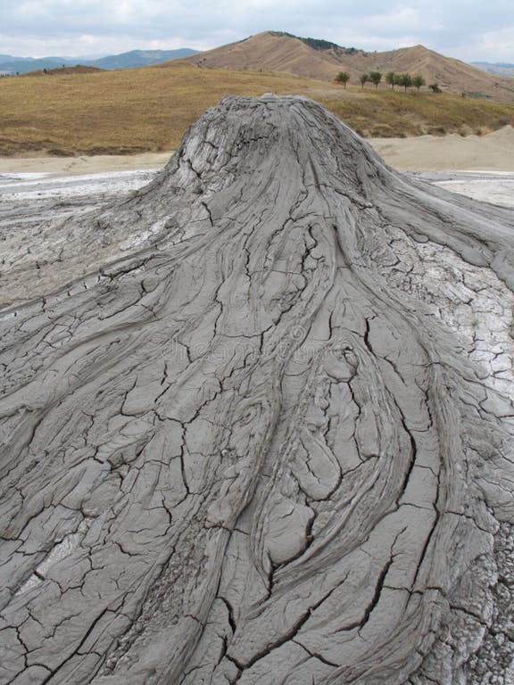 Mud volcano stock image. Image of arid, slippery, slope - 30532535