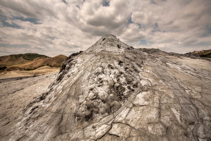 Mud volcano stock image. Image of geography, break, stinky - 33100413
