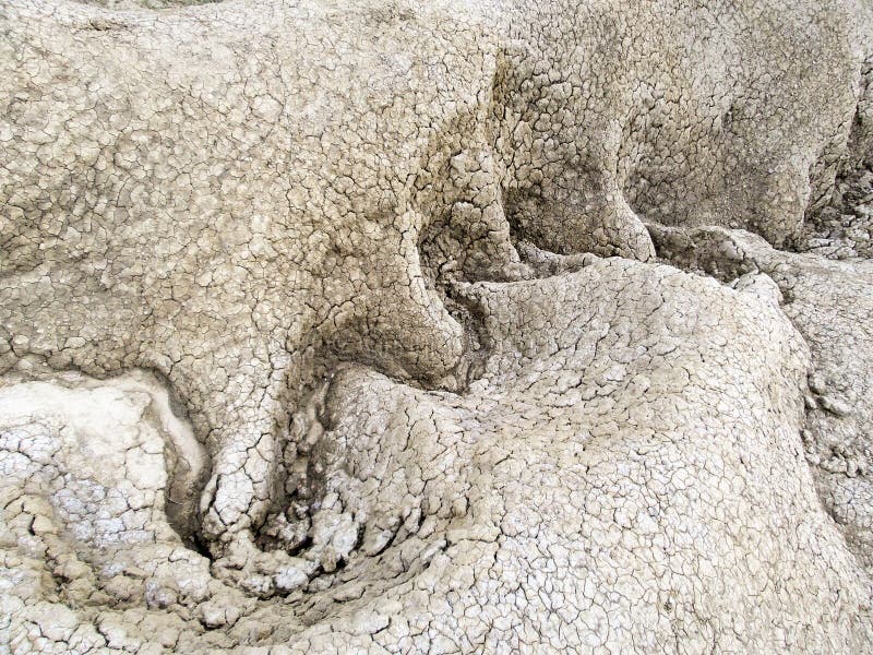 Mud volcano stock photo. Image of clouds, romania, abstract - 53948762