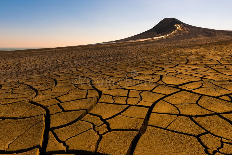 Mud volcano stock photo. Image of nature, mudflow, eructation - 100484688