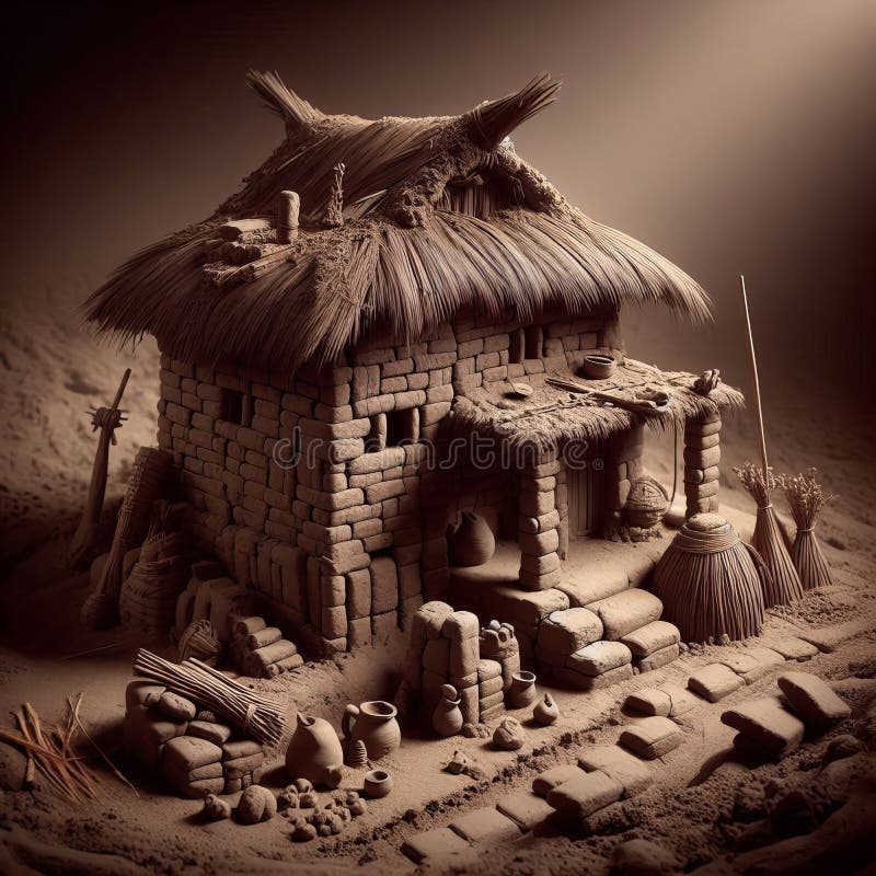 Mudbricks Bricks Made from Mud and Dried in the Sun, Photo V Stock ...