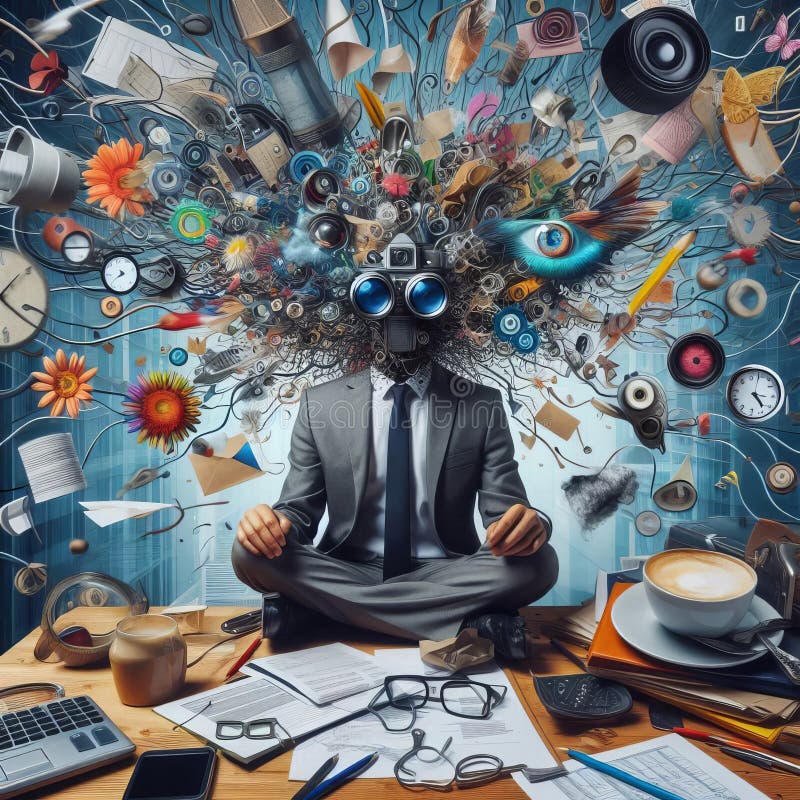 Muddle a State of Confusion or Disorder, Often Used Figurativel Stock ...