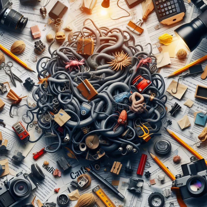 State of Confusion and Doubt Stock Photo - Image of character, brain ...