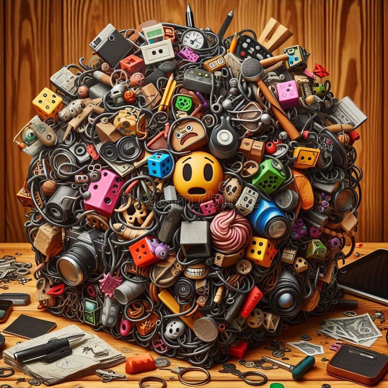 State of Confusion and Doubt Stock Photo - Image of character, brain ...