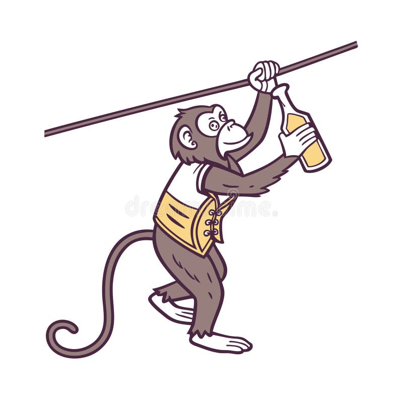 Muddled Monkeys Slacklining Adventure Stock Image - Illustration of ...