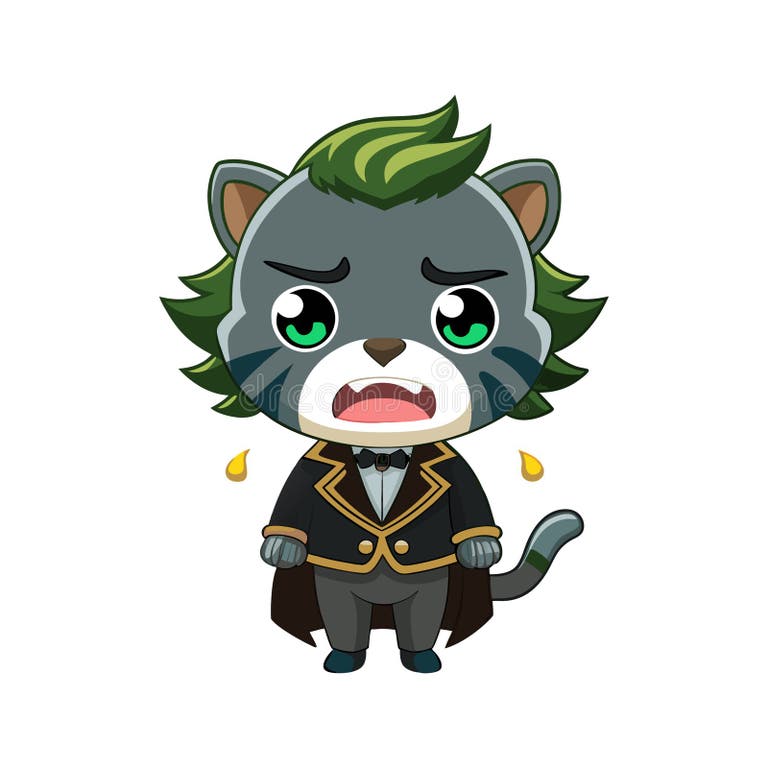 Muddled Panther Rowing with Emotion Stock Vector - Illustration of ...