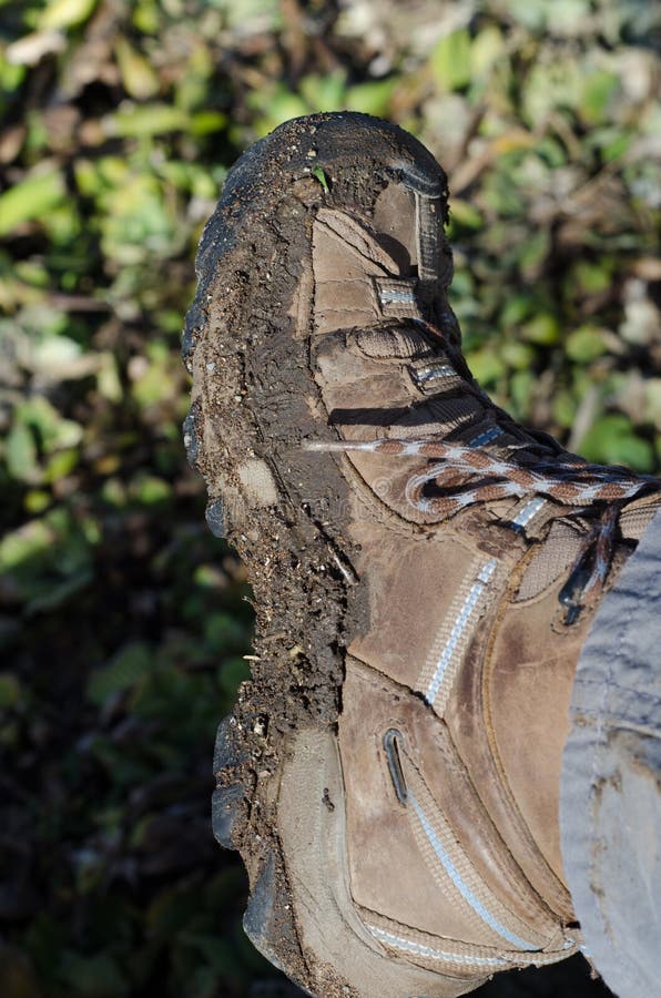 Muddy boot stock image. Image of brown, muddy, dirty - 51692879
