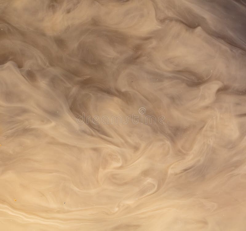 Muddy Brown Water in a Puddle Stock Photo - Image of surface, natural ...