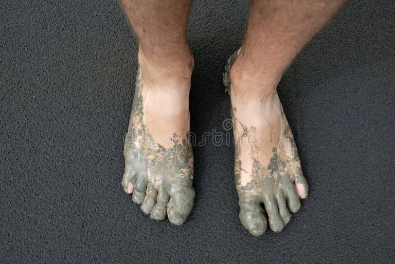 Muddy feet stock image. Image of sand, tide, adventure - 13690457