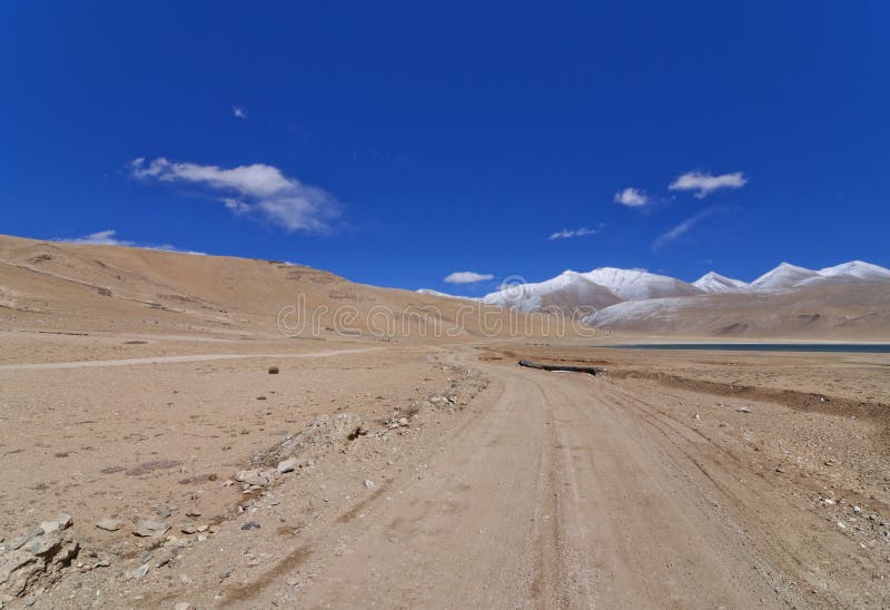 Muddy Path in Barren Mountains Stock Photo - Image of adventure, peak ...
