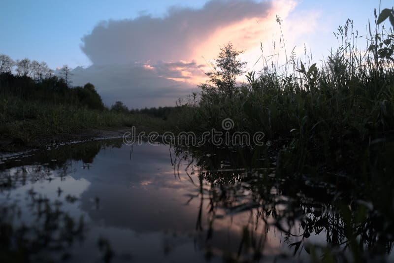 Path on the Water from a Large Cruise Ship Stock Image - Image of foam ...
