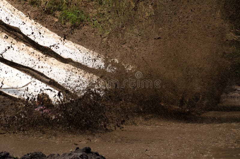 Muddy splash editorial photo. Image of athletic, splatter - 25882541