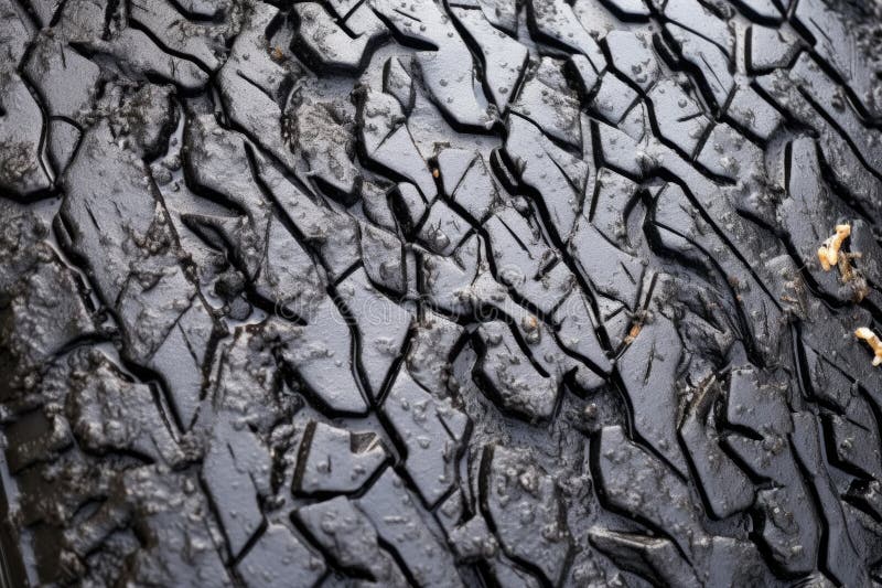 Muddy tire tread pattern stock photo. Image of generated - 297924680