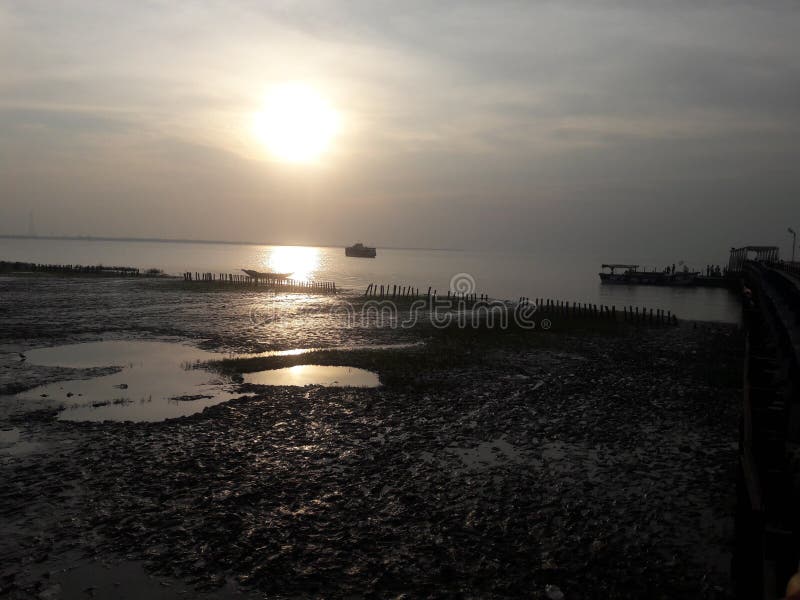 Muddying stock image. Image of sunset, muddying, beautiful - 106367331