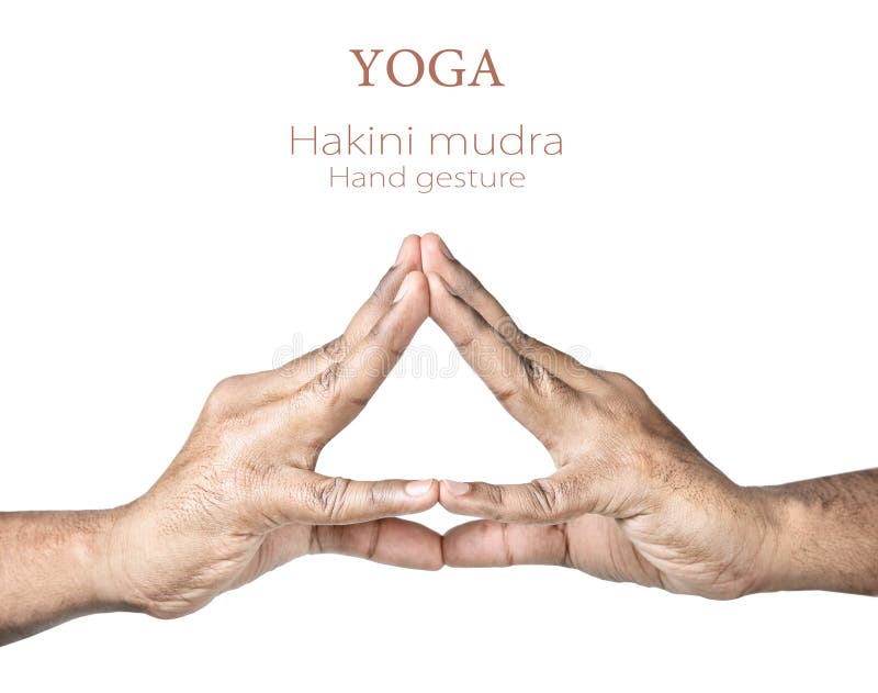 Mudra de Hakini foto de archivo. Imagen de yoga, mano - 27198420